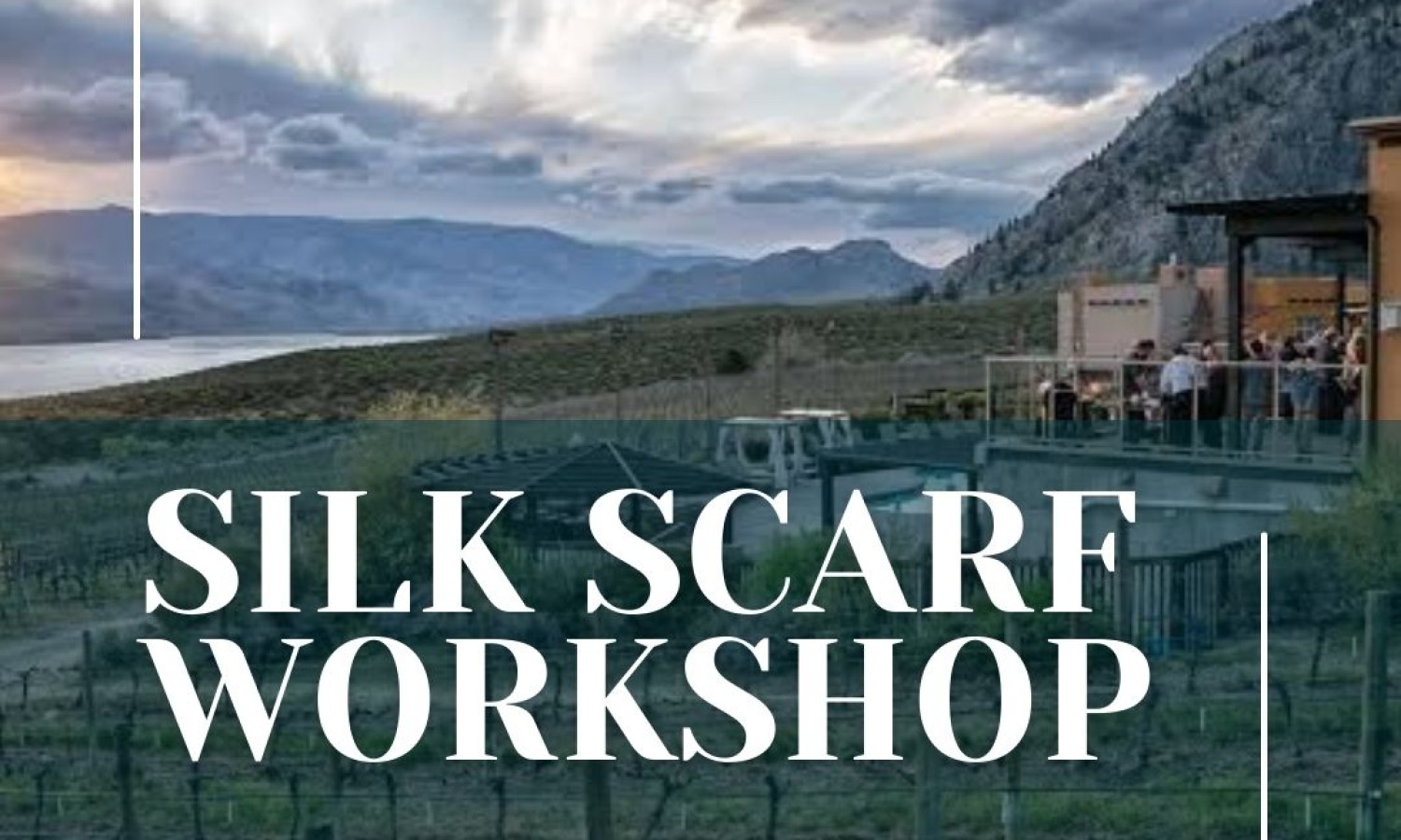 Create a Silk Scarf, SIP & CREATE Workshop @ Spirit Ridge Resort ...