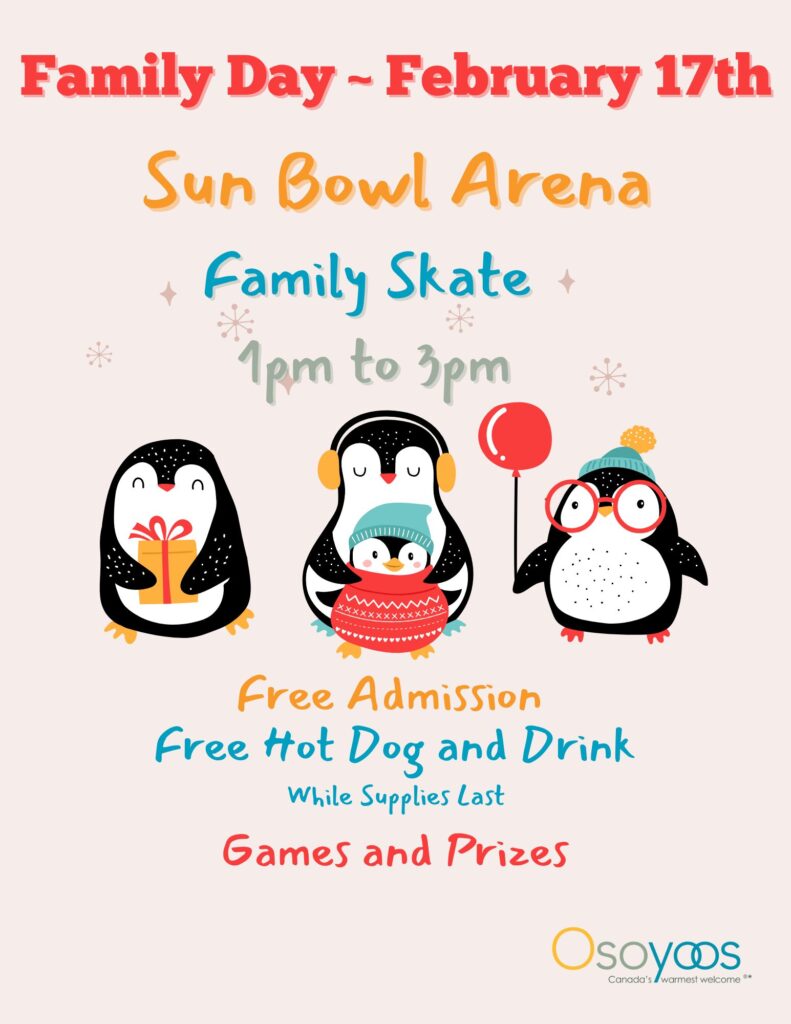 Family Skate @ Sun Bowl Arena - Destination Osoyoos