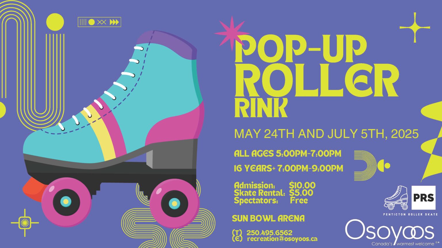 Osoyoos Roller Rink @ Sun Bowl Arena - Destination Osoyoos