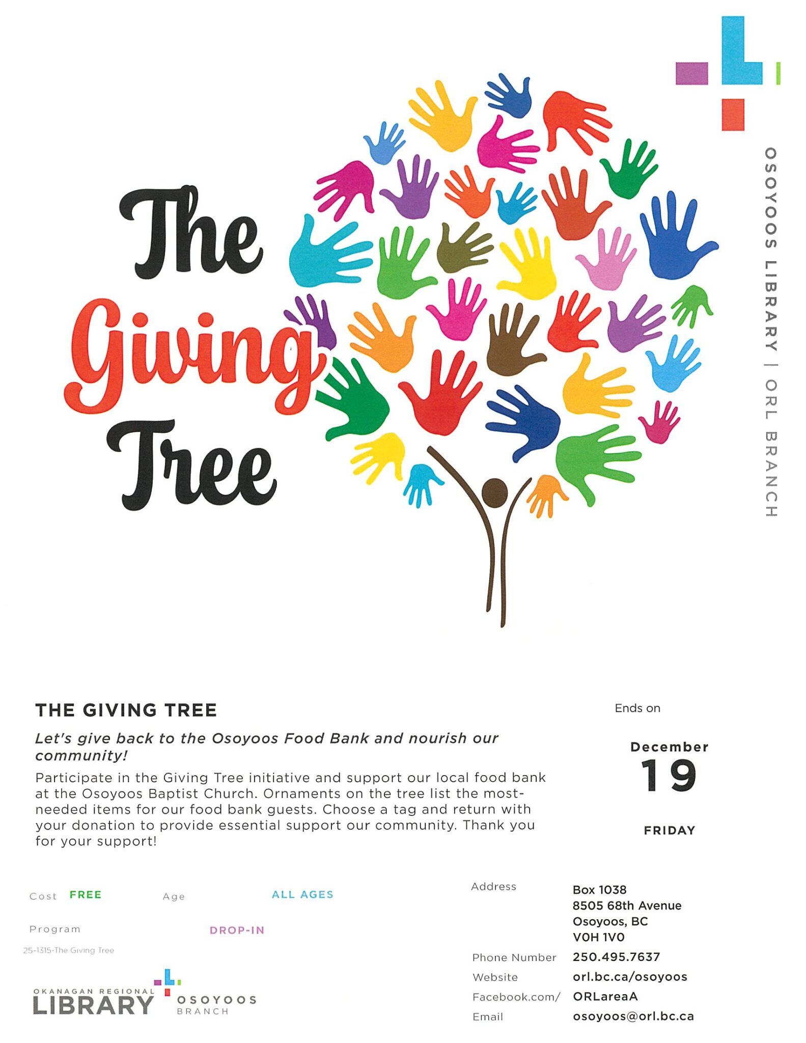 The Giving Tree @ Osoyoos Library - Destination Osoyoos